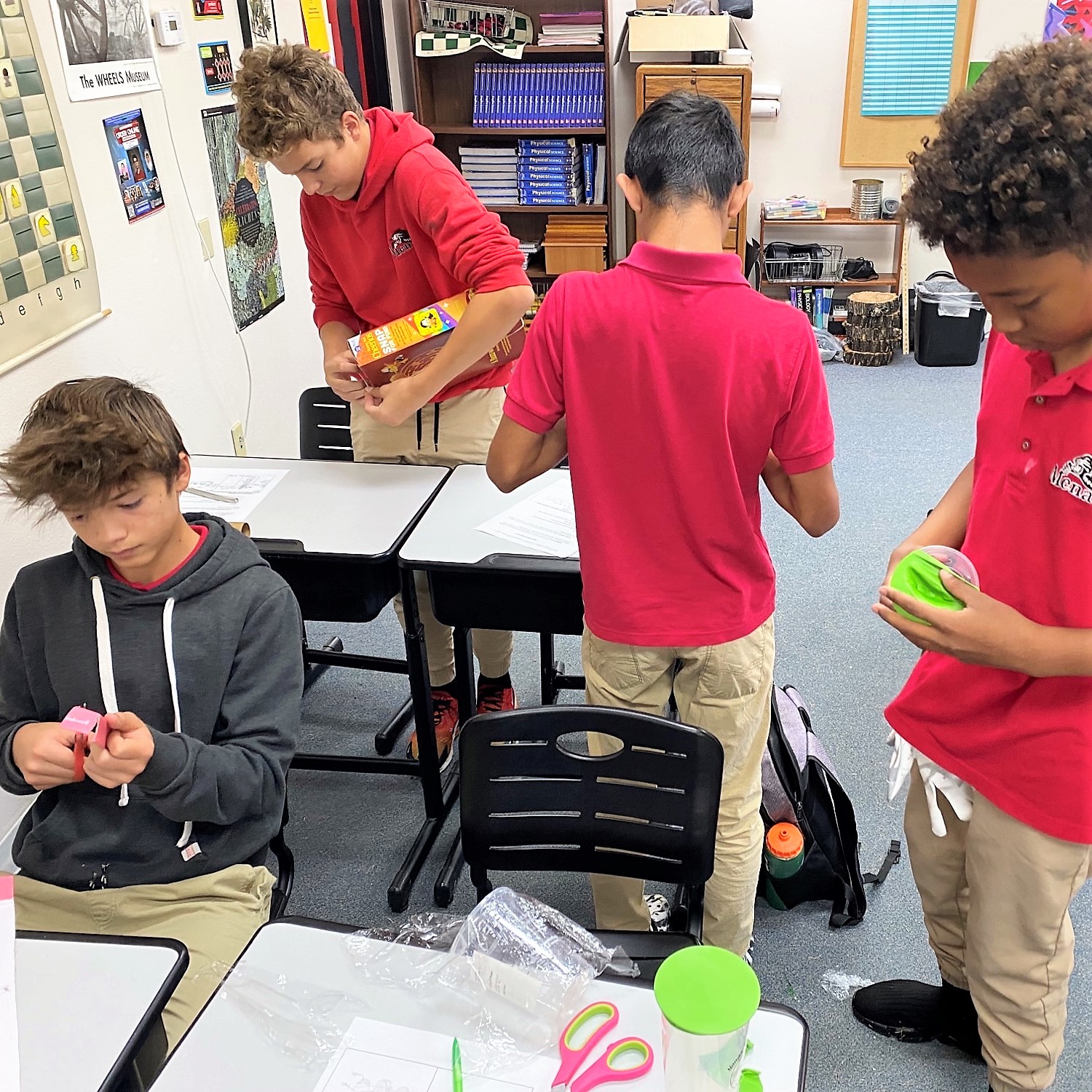 8th Grade Science Made Musical Instruments! - Menaul School