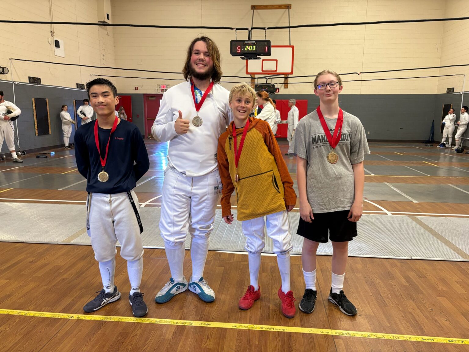 A Great Day at the 2025 Albuturkey Fencing Tournament! - Menaul School